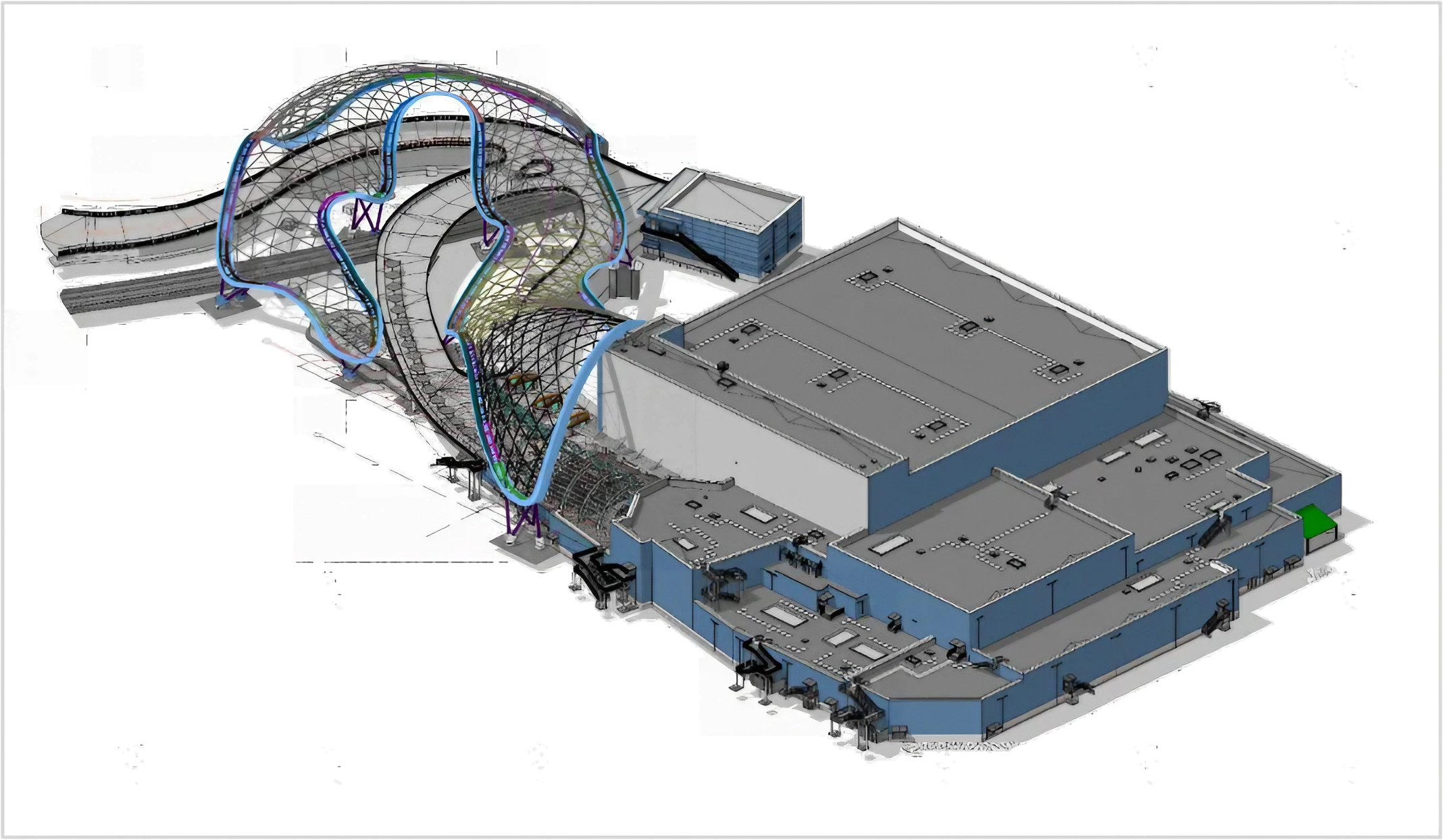 Revit Modelling & Shop Drawing creation for an Amusement Park Project (USA)